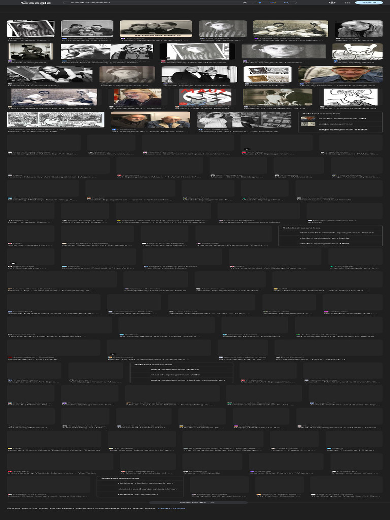 Vladek Spiegelman - Google Search | PDF | Cartooning | American Comics