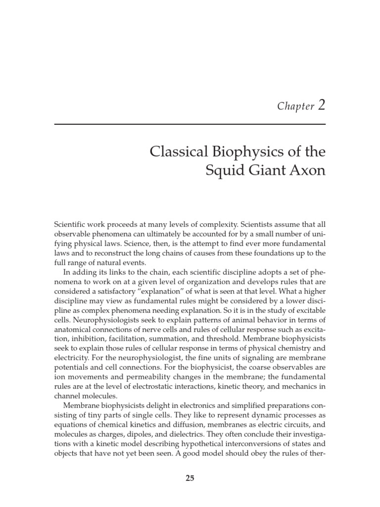 CH 2 Hille-Modello Di H H | PDF | Action Potential | Membrane Potential