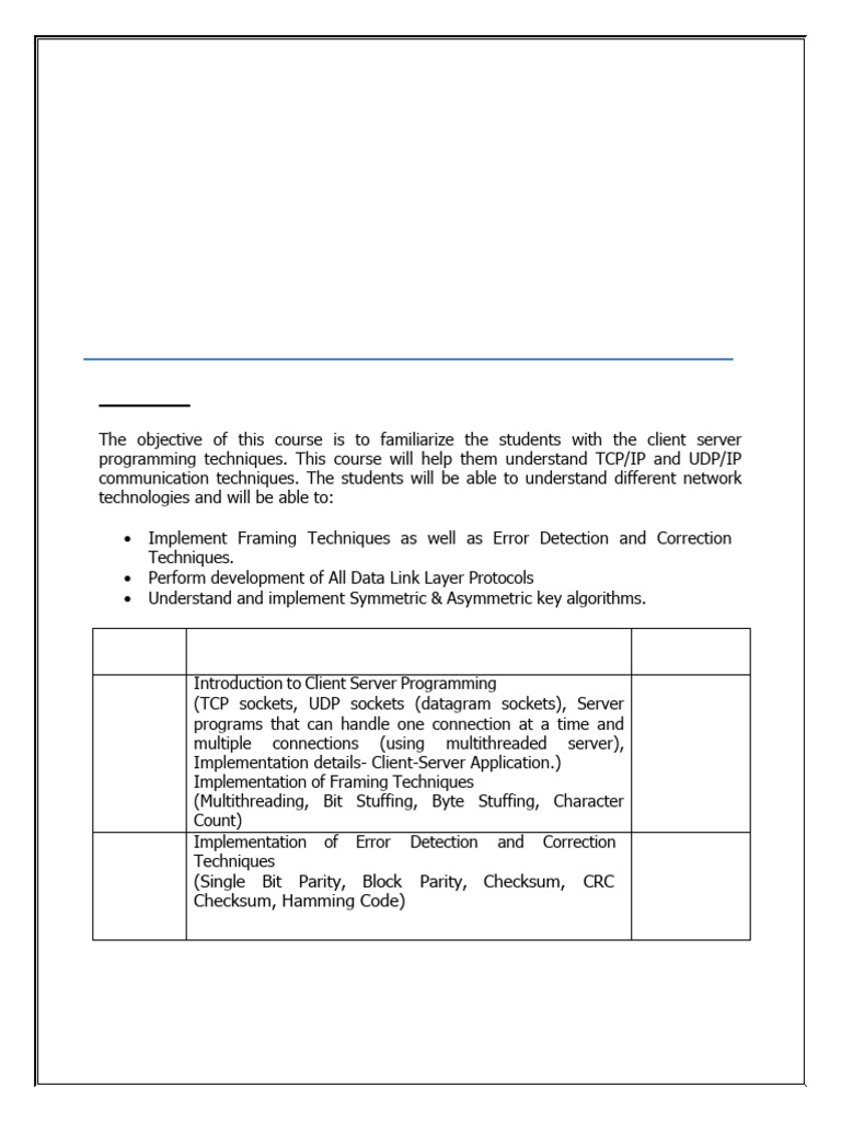 DCN Practical Third Year | PDF | Cryptography | Error Detection And ...