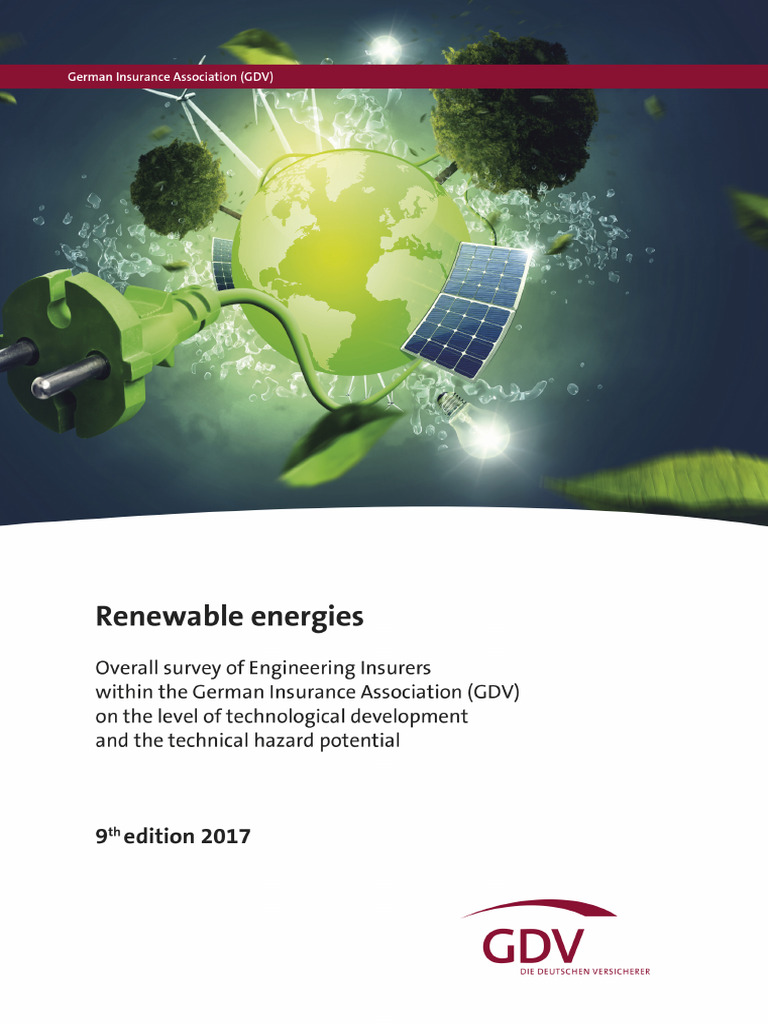 GDV Renewable Energies Data | PDF | Fuel Cell | Wind Turbine
