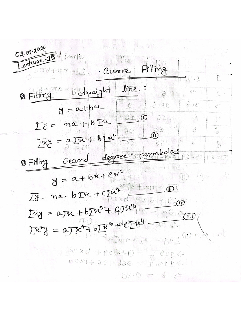 Numeric Lecture | PDF
