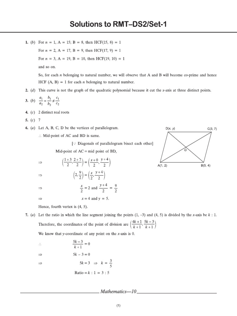 Math 10 Set 1 DS2 | PDF