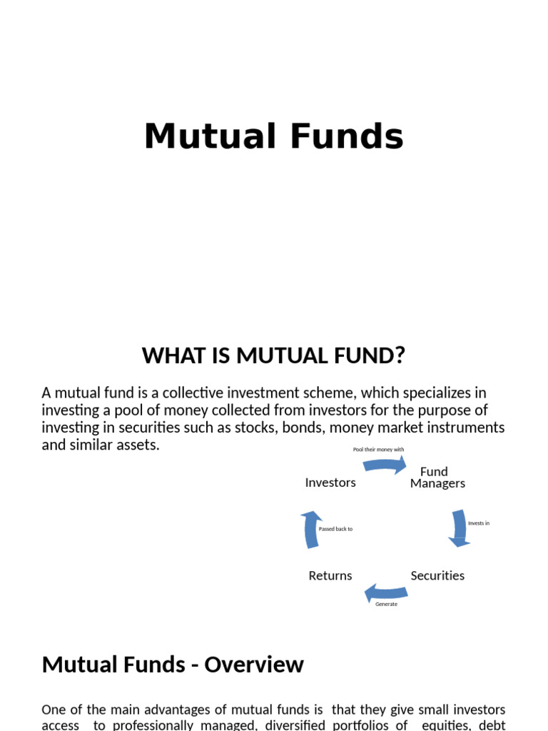 Understanding Mutual Funds Explained | PDF | Investment Fund | Mutual Funds