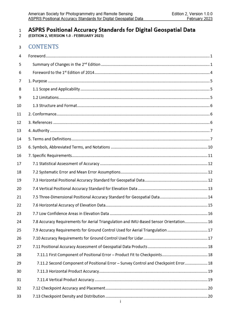 ASPRS_PosAcc_Edition2_MainBody | PDF | Accuracy And Precision | Errors ...