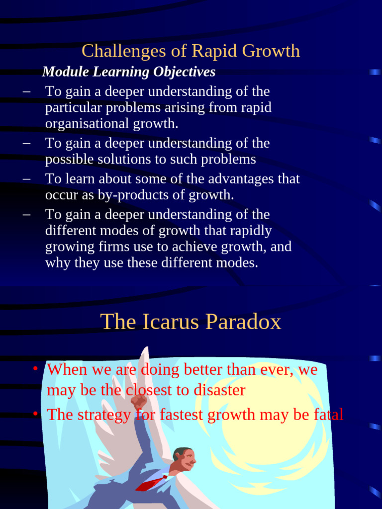 Rapid Growth Challenges and Solutions | PDF | Franchising | Business