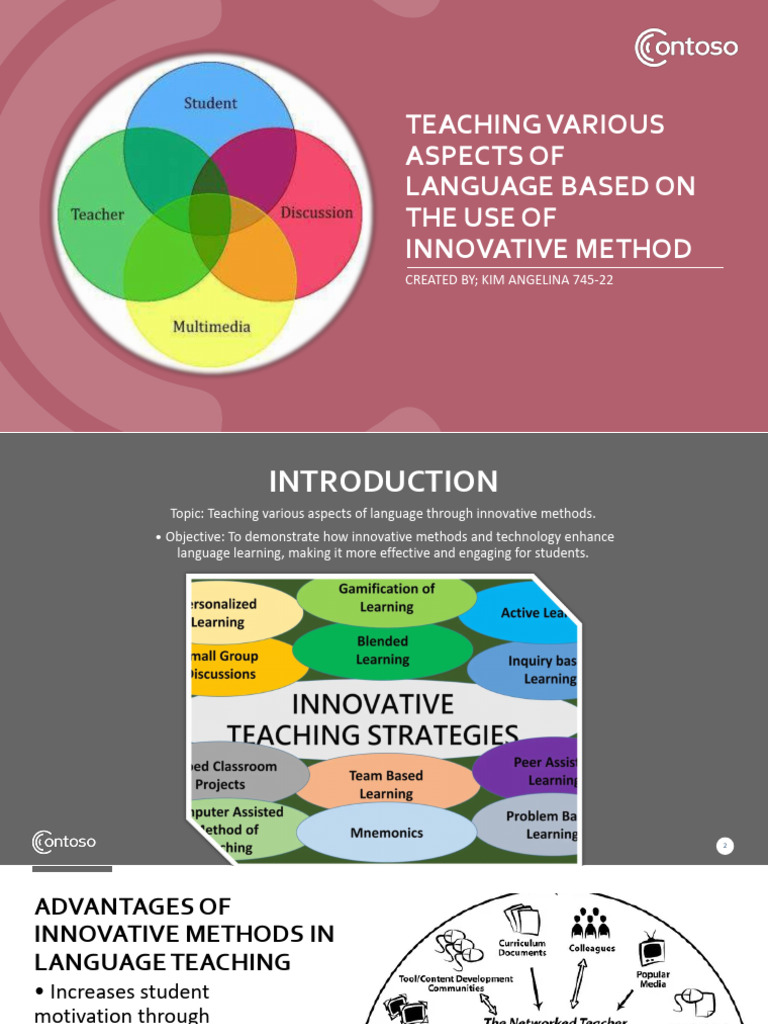 Teaching Various Aspects of Language Based On The | PDF | Learning ...