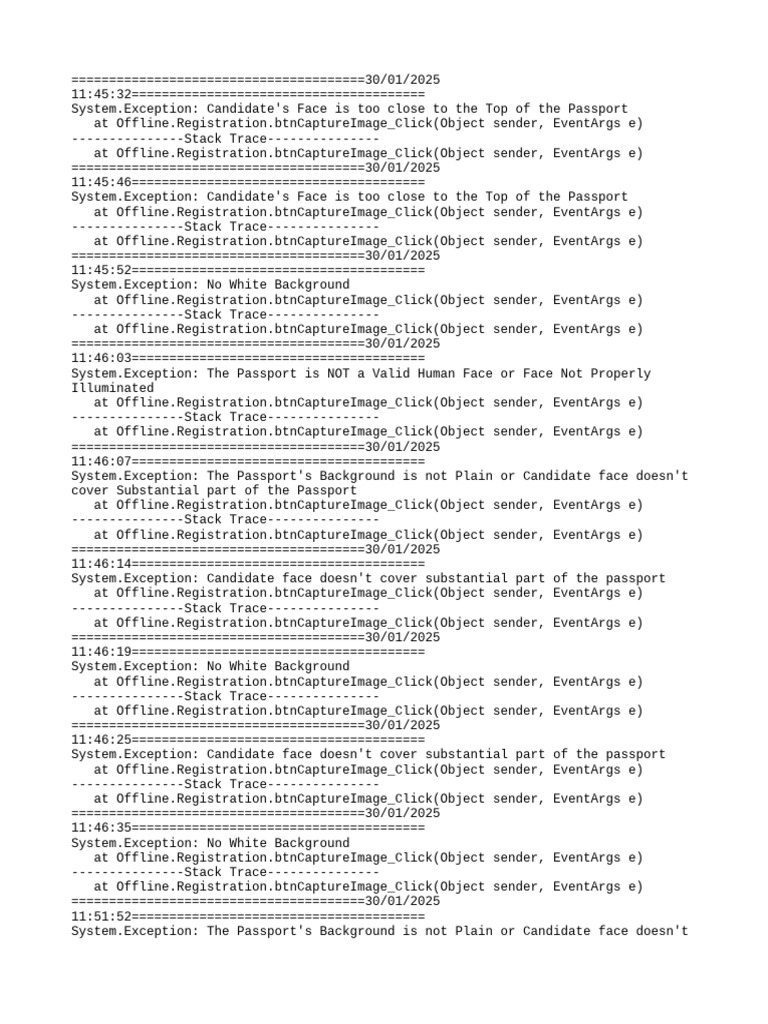 30_01_2025_ErrorLog | PDF | Government And Personhood