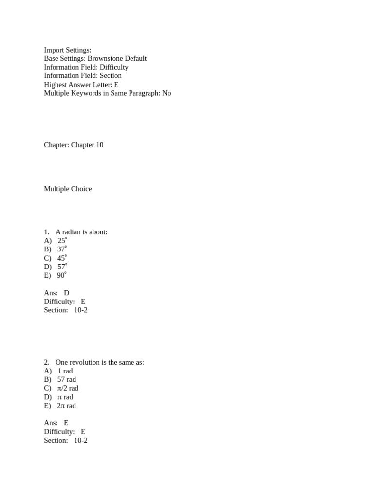 ch10 | PDF | Rotation Around A Fixed Axis | Rotation