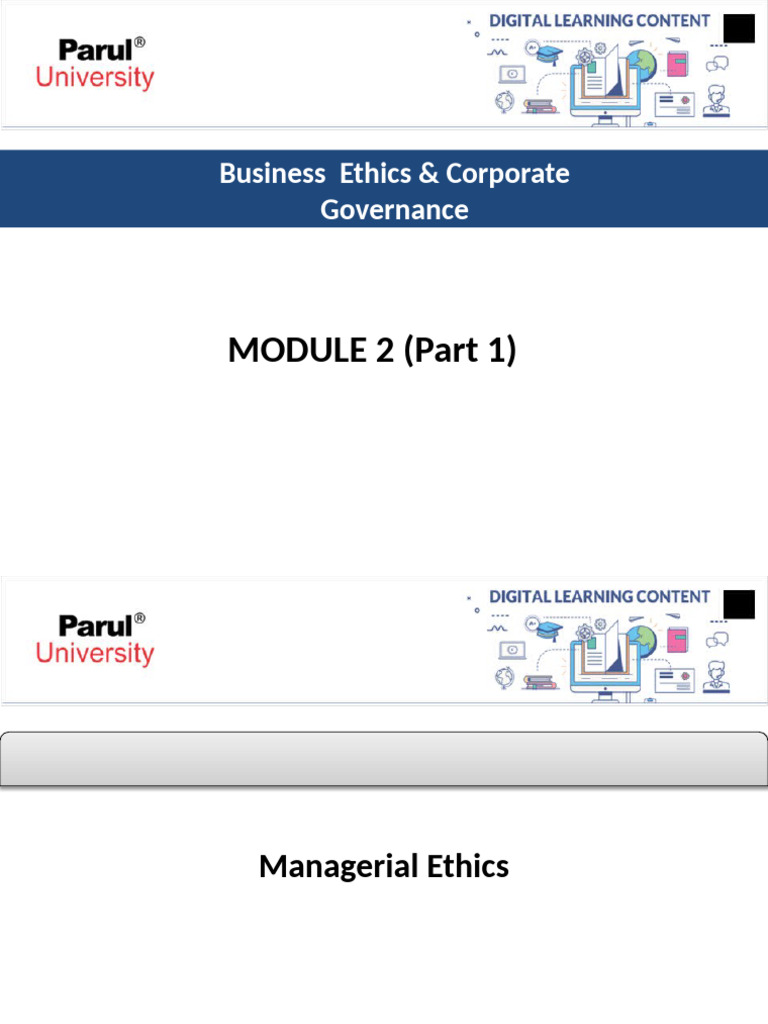 Module 2 (Part 1) | PDF | Employment | Business Ethics
