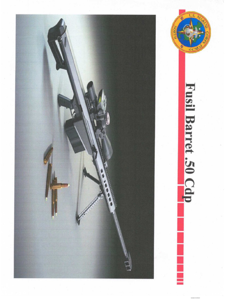 Rifle Barret Calibre 50 Pdf