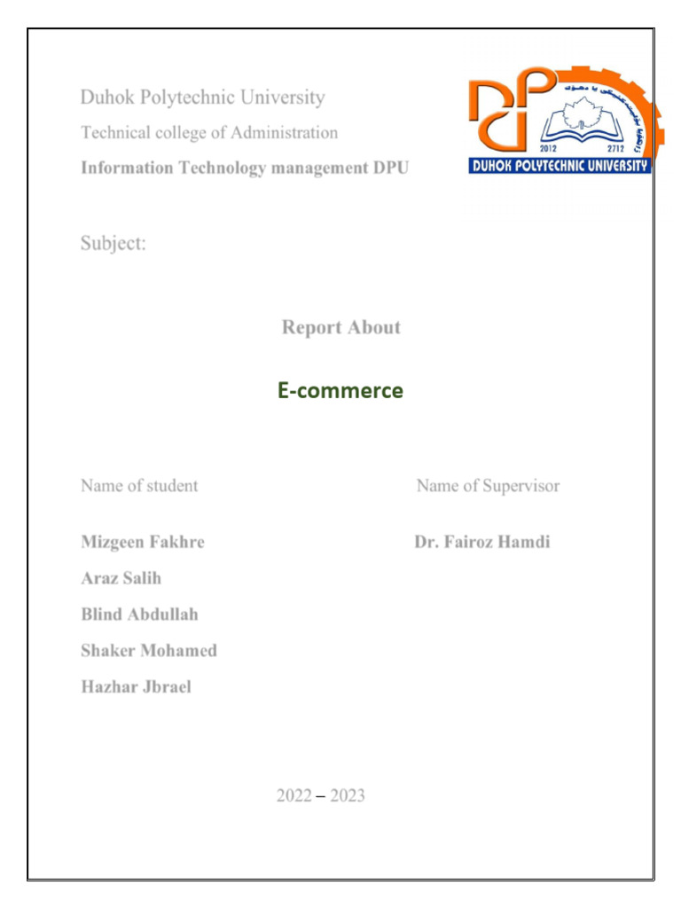 raport | PDF | E Commerce | Business Economics
