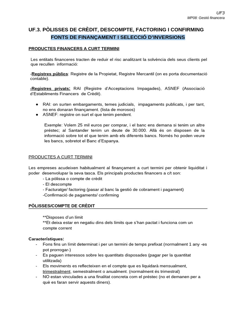 Apunts UF3 | PDF