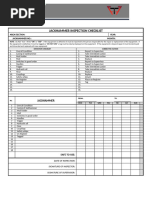 Jackhammer Inspection Checklist | PDF