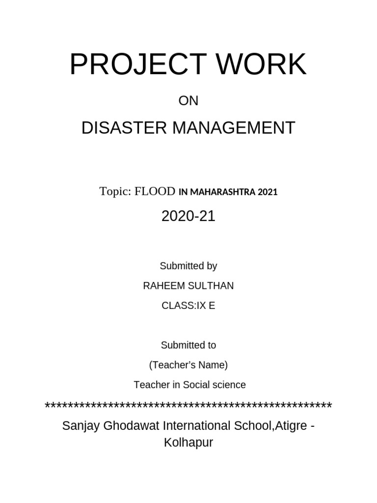 Sample Project SST | PDF