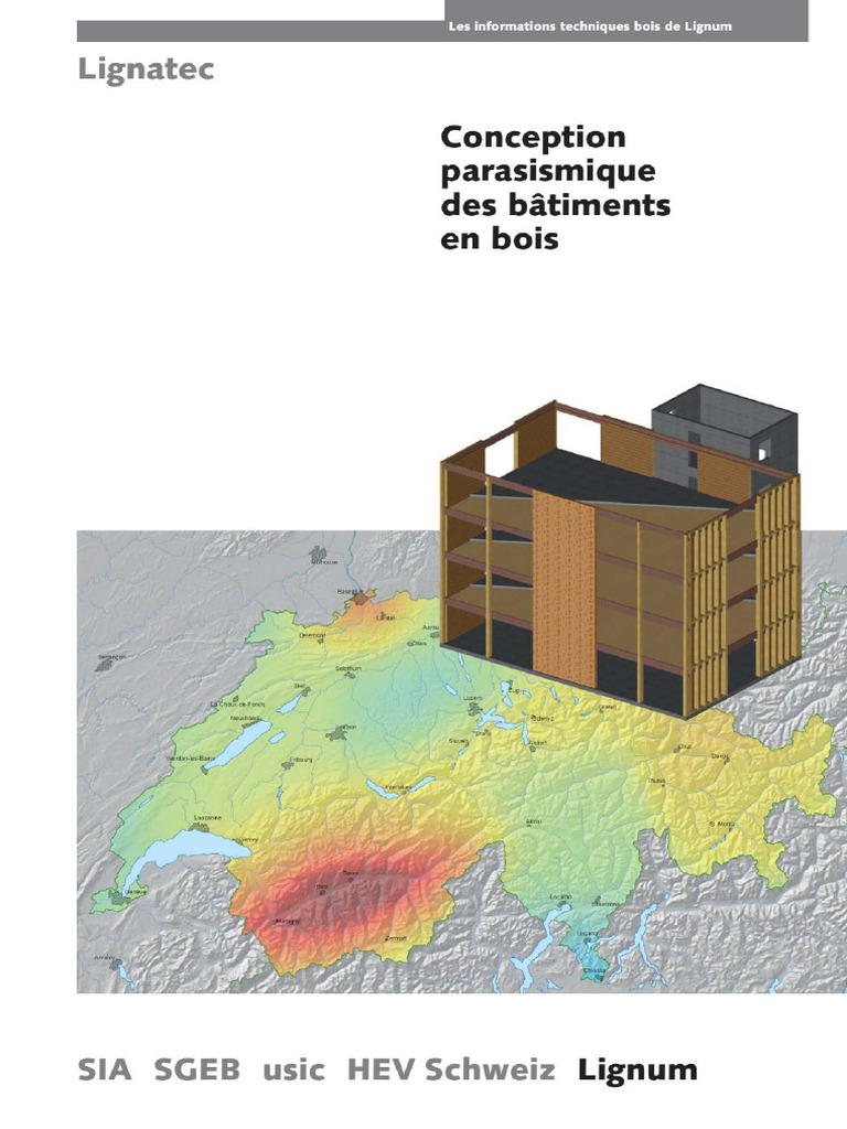 Lignum - Conception Parasismique Des Bâtiments en Bois | PDF