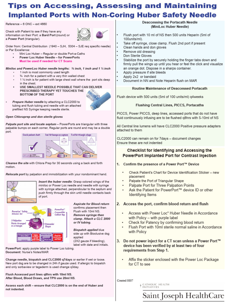 Implanted-Ports-Letter-082607 (2024 - 11 - 18 16 - 22 - 02 UTC) | PDF ...