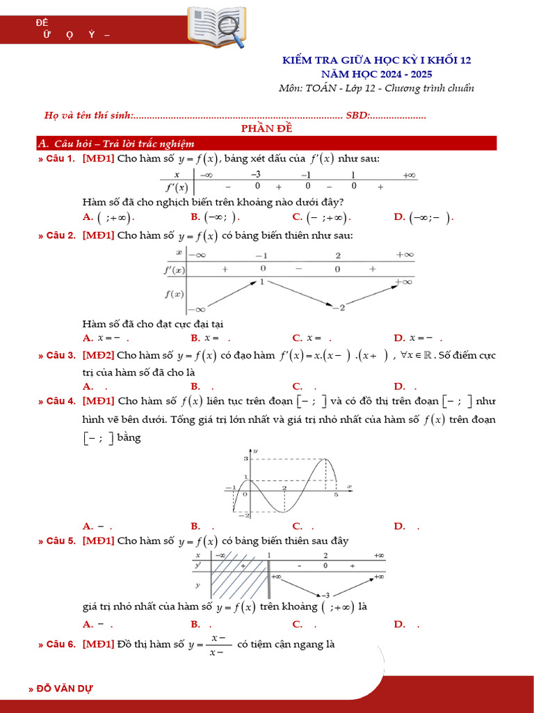 12-GK1-ĐỀ 2 | PDF