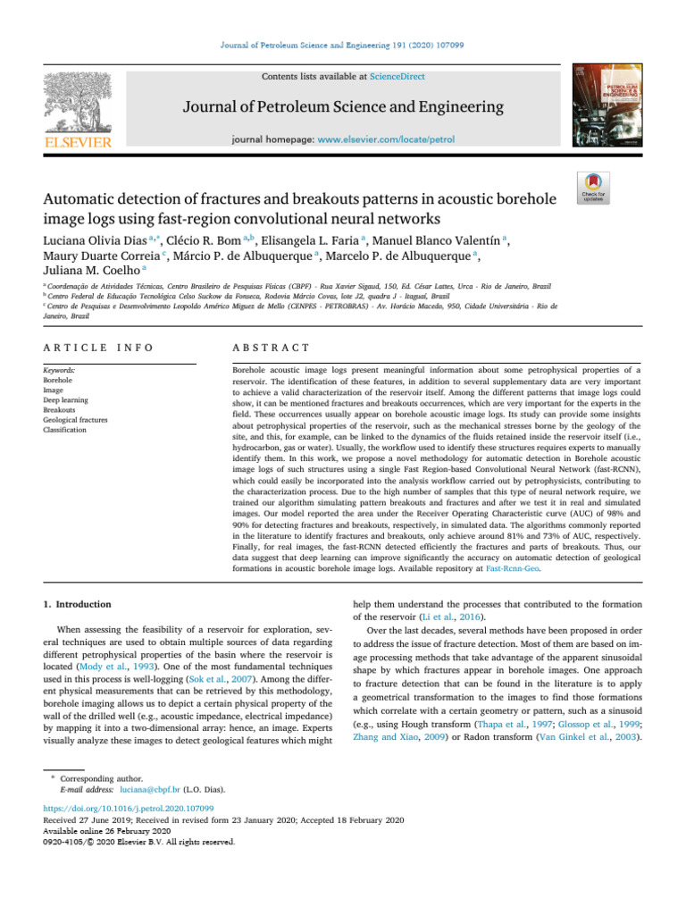 Automatic Detection of Fractures and Breakouts in Borehole Image Logs ...