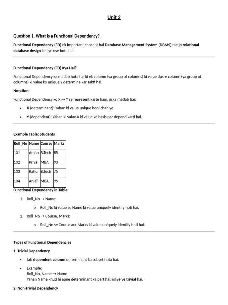 Unit 3 | PDF | Computer Data | Software Design