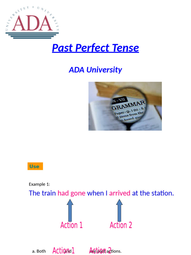 Understanding Past Perfect Tense | PDF