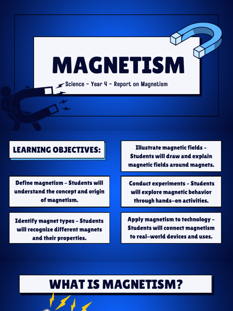Understanding Magnetism: Concepts & Applications | PDF | Magnetism ...