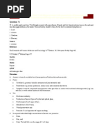 Medico-Legal Report Template Guide | PDF | Expert Witness | Information