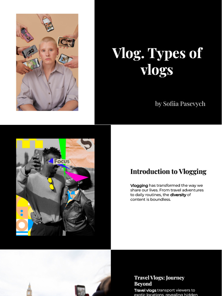 Vlog. Types of Vlogs | PDF
