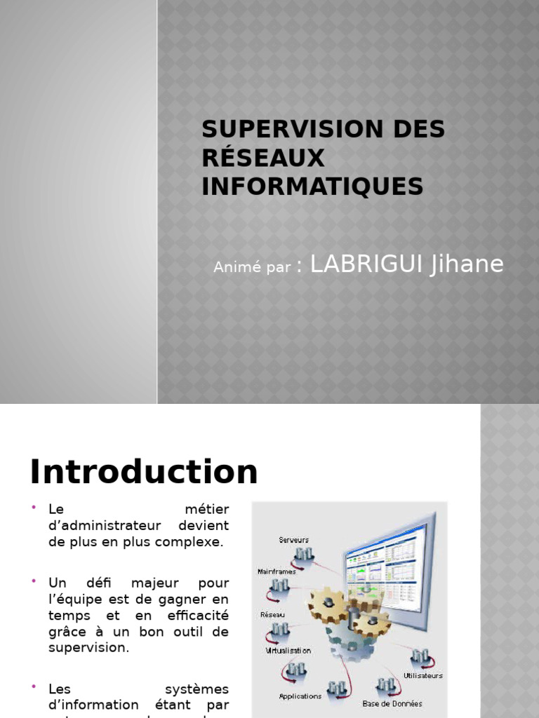 supervision | PDF | Protocoles Internet | Informatique