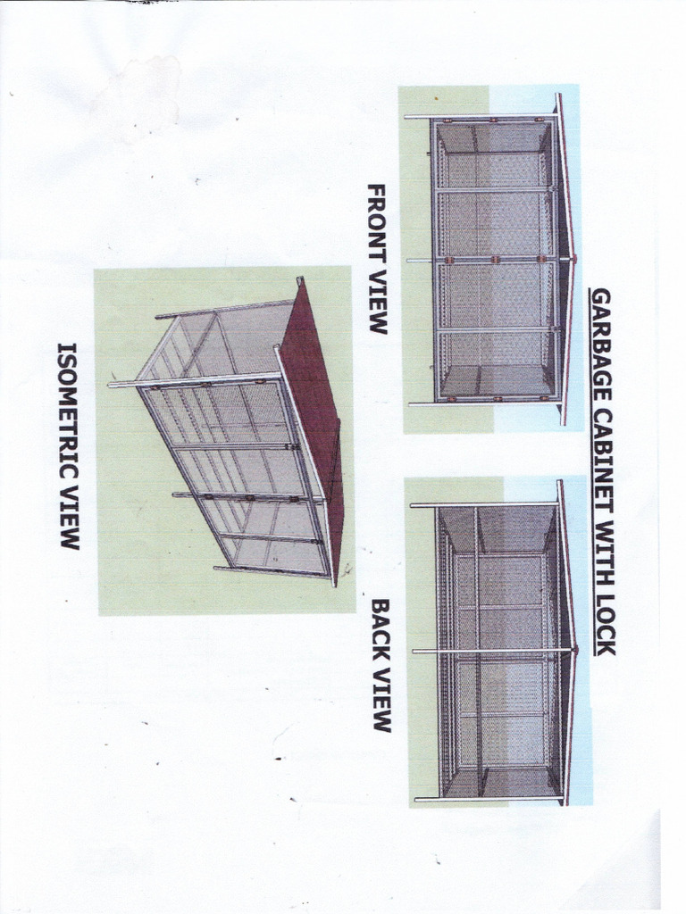 Garbage Cabinet | PDF