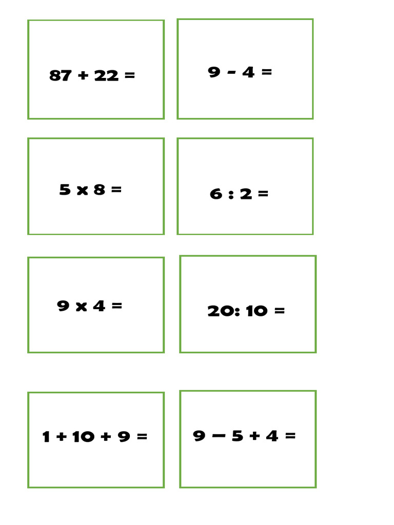 Basic Math Problems and Solutions | PDF