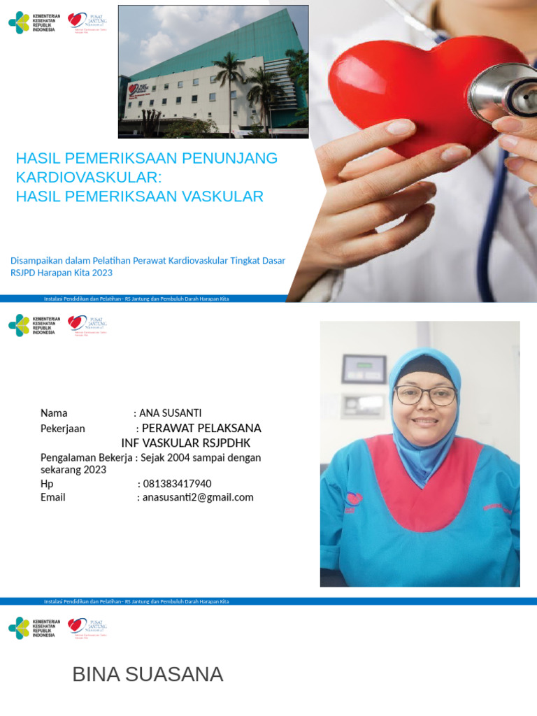 Pelatihan Perawat Kardiovaskular 2023 | PDF