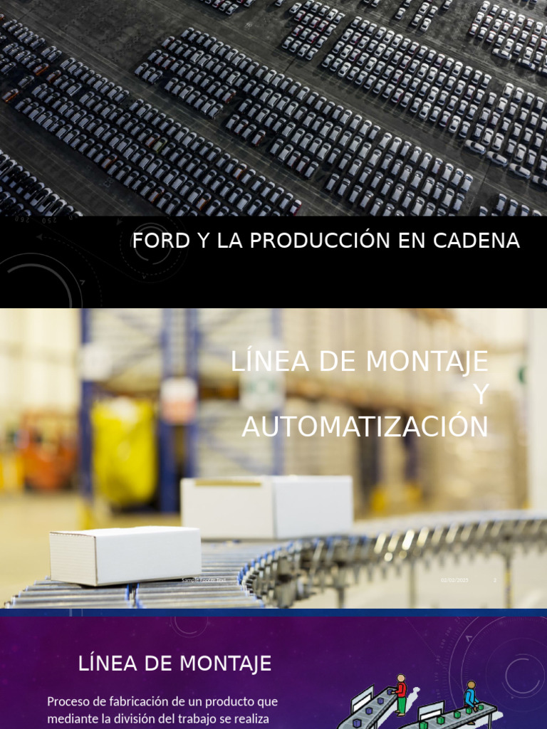 Fordismo y Producción en Cadena | PDF | Producción en masa | Division ...