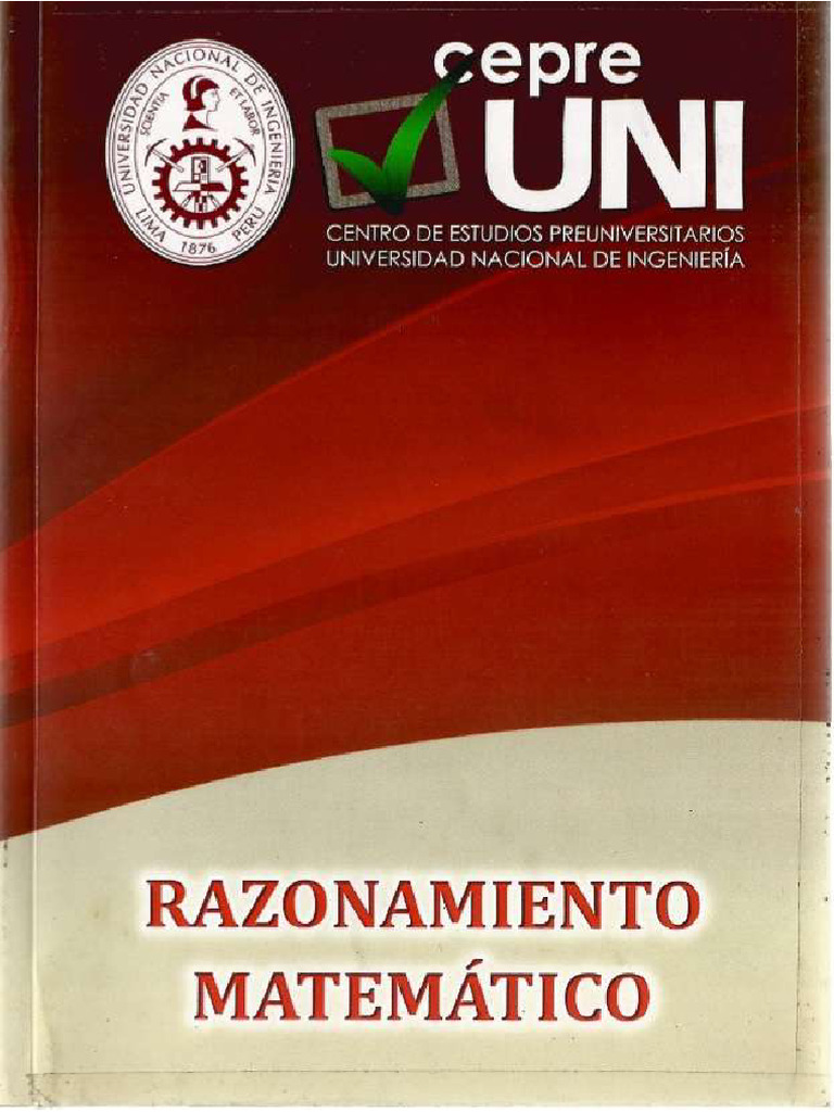 Cepre Rm Uni Problemas Resueltos | PDF