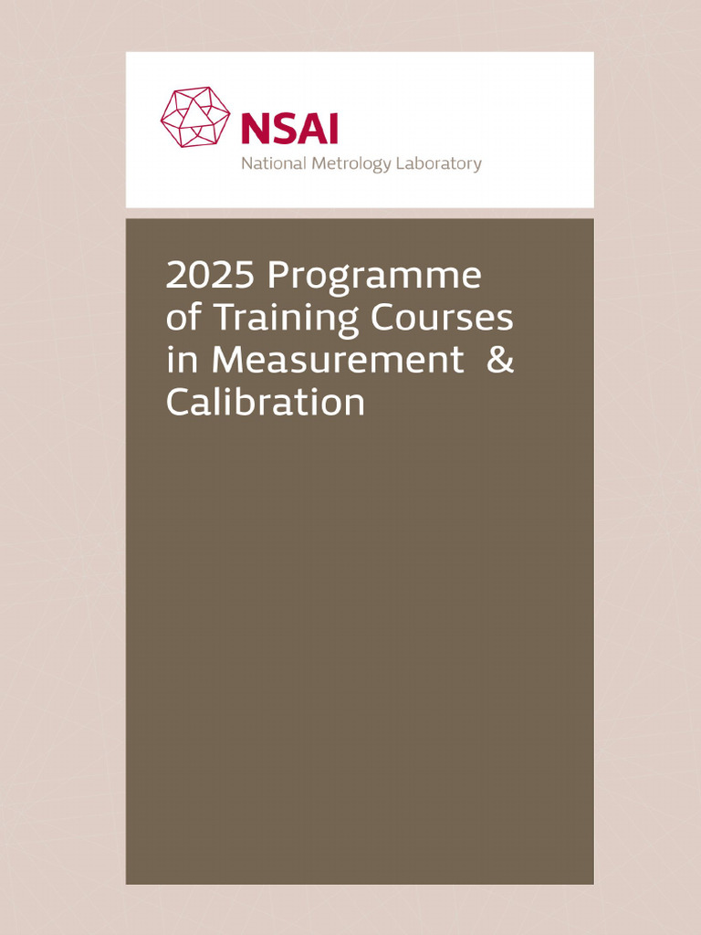 NML - Training - Brochure Page | PDF