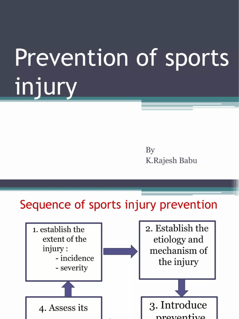 Prevention of Sports Injury | PDF