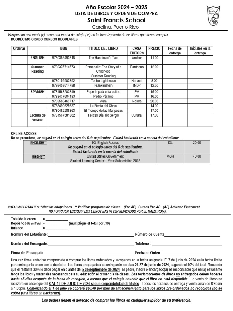 Duodécimo Grado | PDF