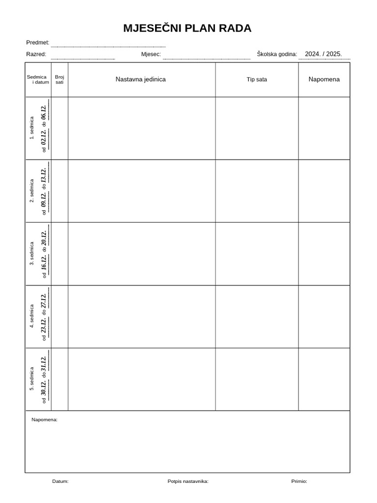Template | PDF