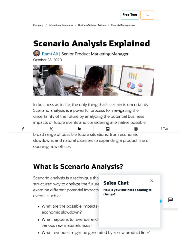Understanding Scenario Analysis in Business | PDF | Scenario Planning ...