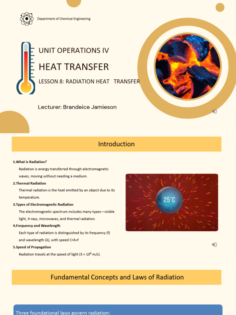 Radiation Heat Transfer in Engineering | PDF | Electromagnetic ...