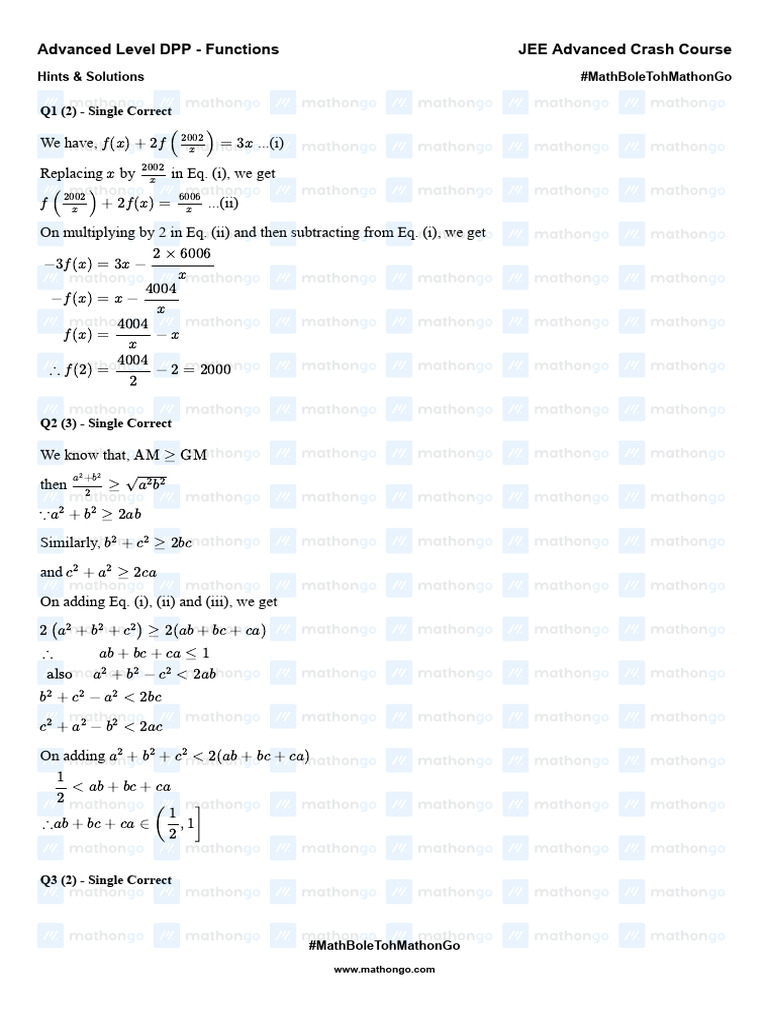 Function Adv Sol Genetry | PDF | Mathematics