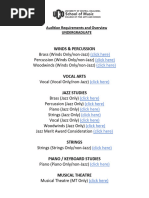 2026 OMEA All-State Audition Guide | PDF | Orchestras | Trombone