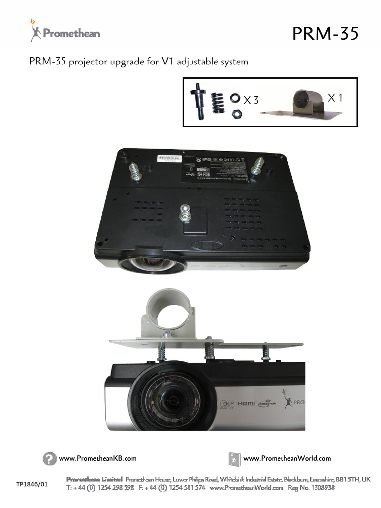 PRM-30 and PRM-35 Upgrade for V1 System Installation Instructions (EN) | PDF