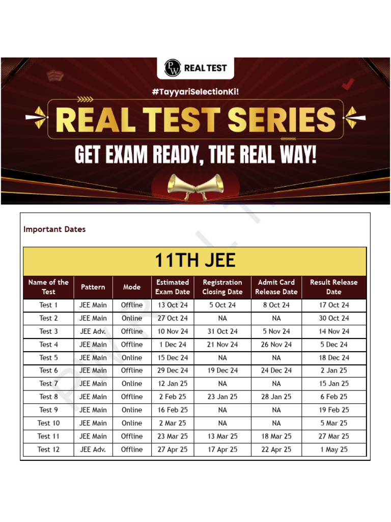 LT ES T: 11Th Jee | PDF