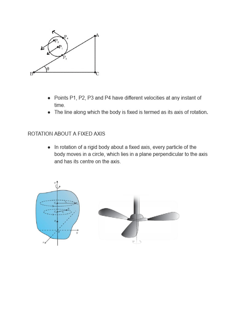Rotation About Fixed Axis | PDF