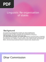 Dhar Commission Overview: 1948 Insights | PDF | Government | Politics ...