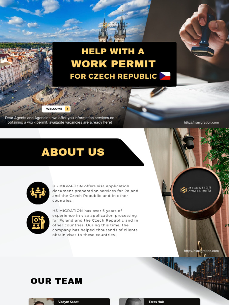 Help With A Work Permit For Czech Republic | PDF | Immigration | Human ...