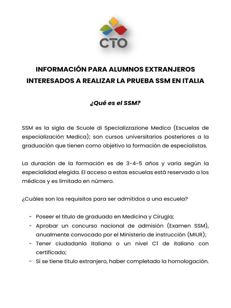Alumnos Extranjeros SSM (1) | PDF | Traducciones