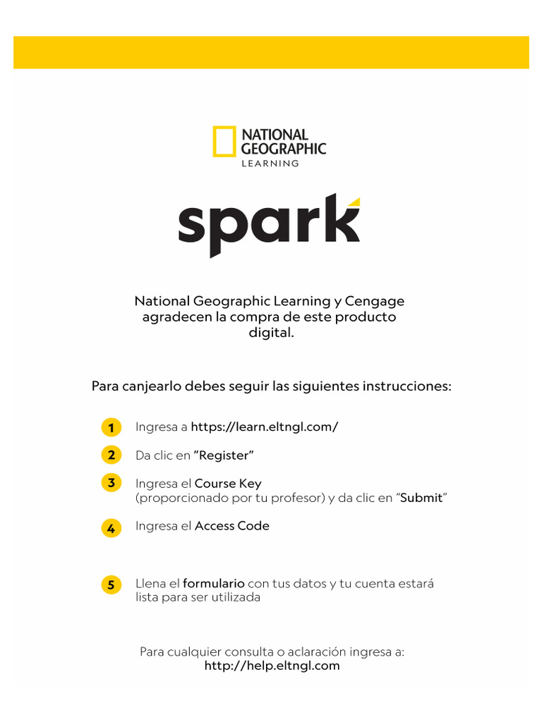 Guia Del Estudiante - Spark | PDF
