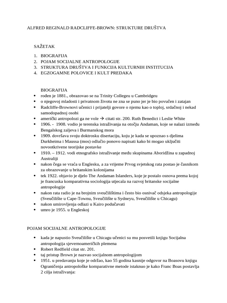 Alfred Reginald Radcliffe | PDF