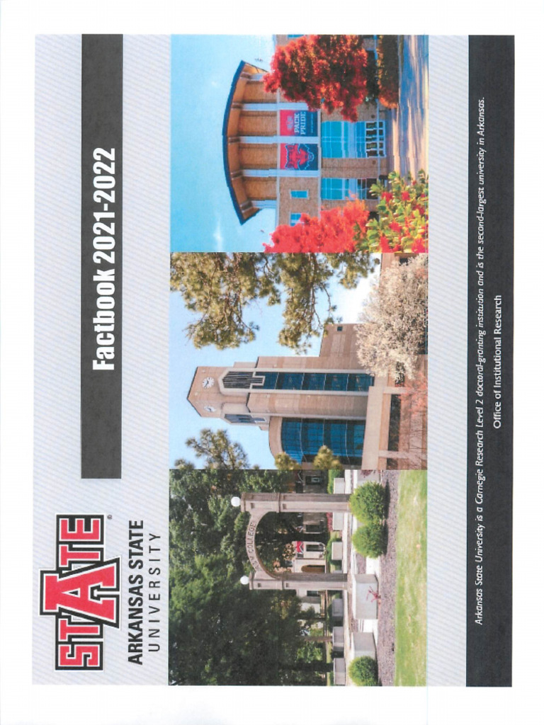 Arkansas State University Factbook FY 2021-2022 | PDF